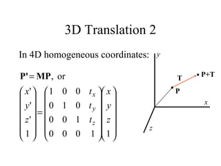 3 d transformations | PPT