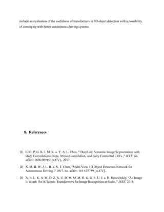 3D transformers Phd Research Proposal doc | PDF