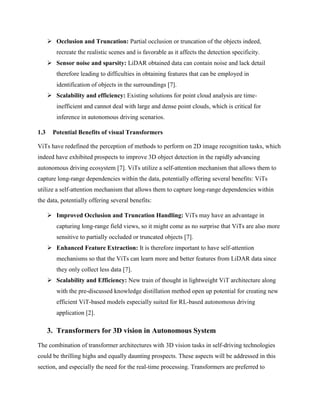 3D transformers Phd Research Proposal doc | PDF
