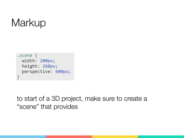 CSS 3D transforms for beginners | PPT