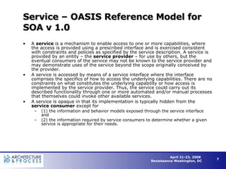 Transitioning Enterprise Architectures to Service Oriented ...