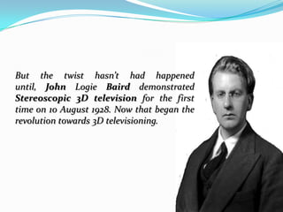 3D Television and Current trends. | PPTX