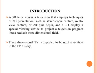 3 d tv | PPT