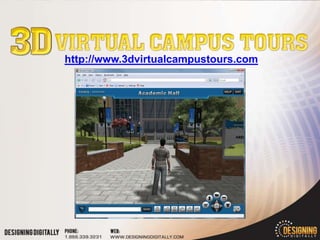 3D Virtual Campus Tours Presentation | PPTX