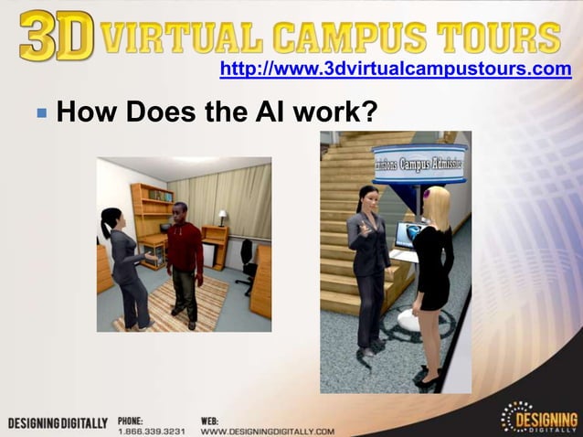 3D Virtual Campus Tours Presentation | PPTX | 3-D Graphics | Computer ...