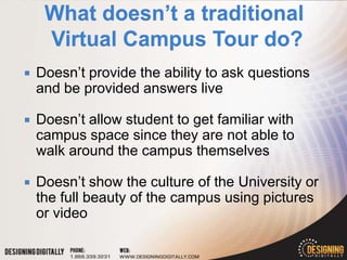 3D Virtual Campus Tours Presentation | PPTX