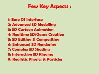 3d video game animation software | PPT