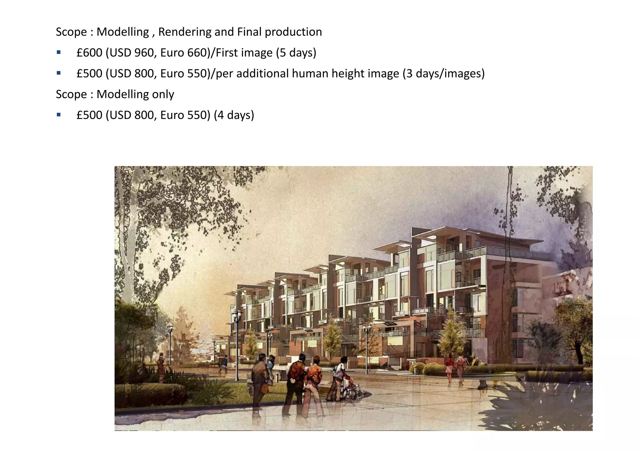 3 D Visualisation Service price list | PDF | Graphics Software | Computer Software and Applications