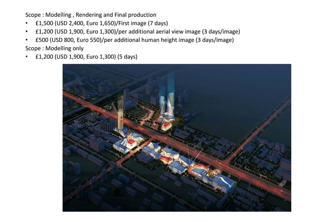 3 D Visualisation Service price list | PDF | Graphics Software | Computer Software and Applications