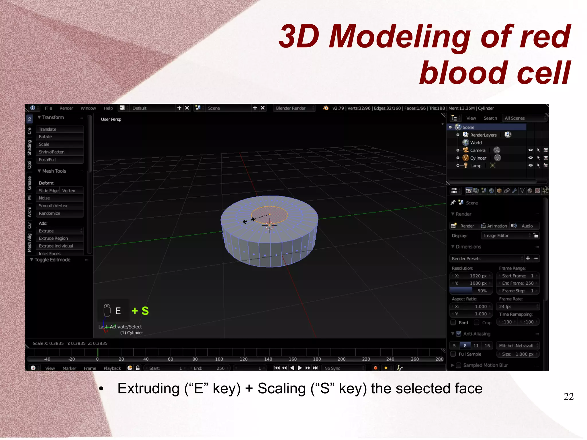 3D VISUALIZATION OF HUMAN BLOOD CELLS WITH OPEN SOURCE SOFTWARE | PPT