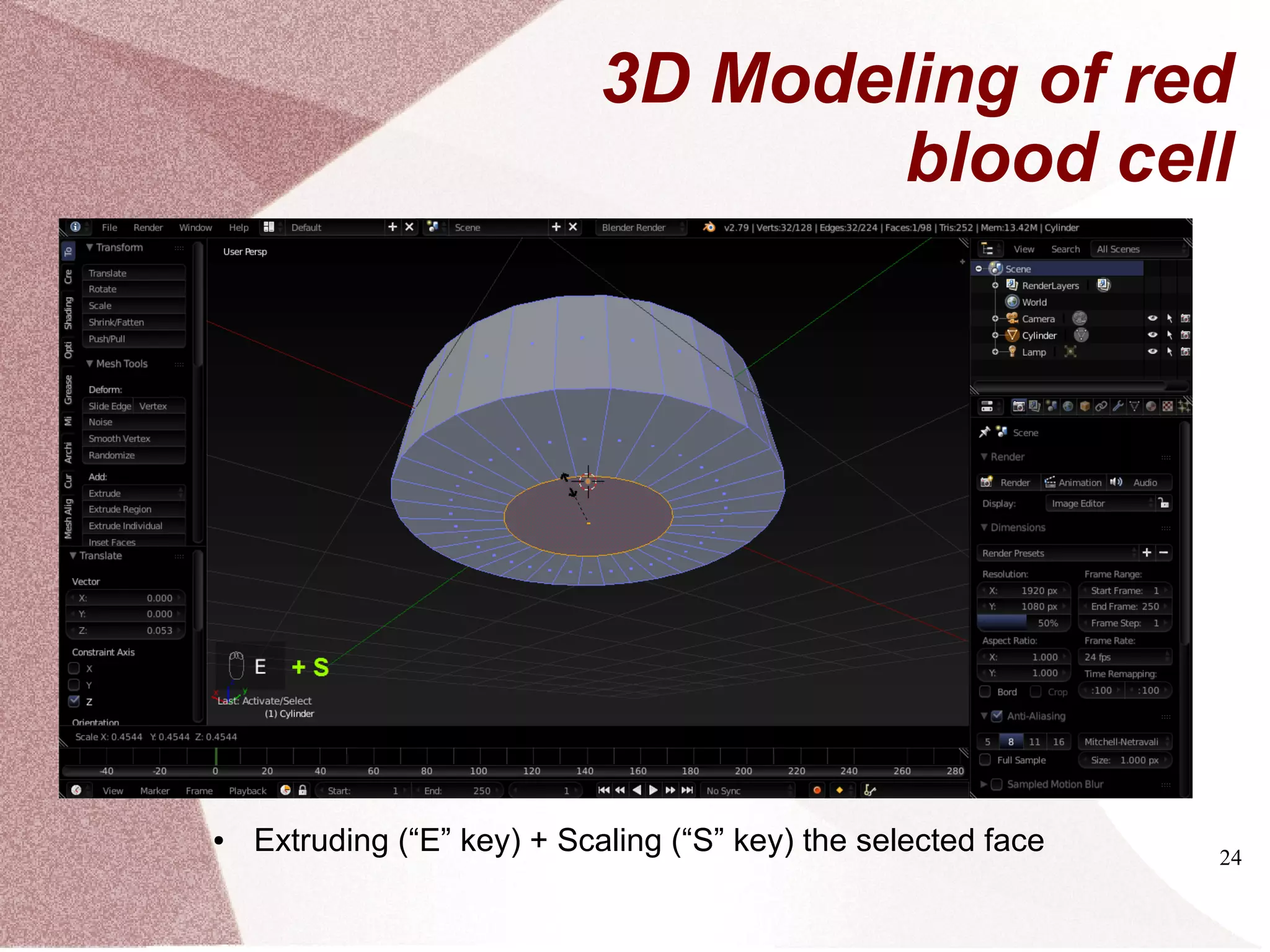 3D VISUALIZATION OF HUMAN BLOOD CELLS WITH OPEN SOURCE SOFTWARE | PPT