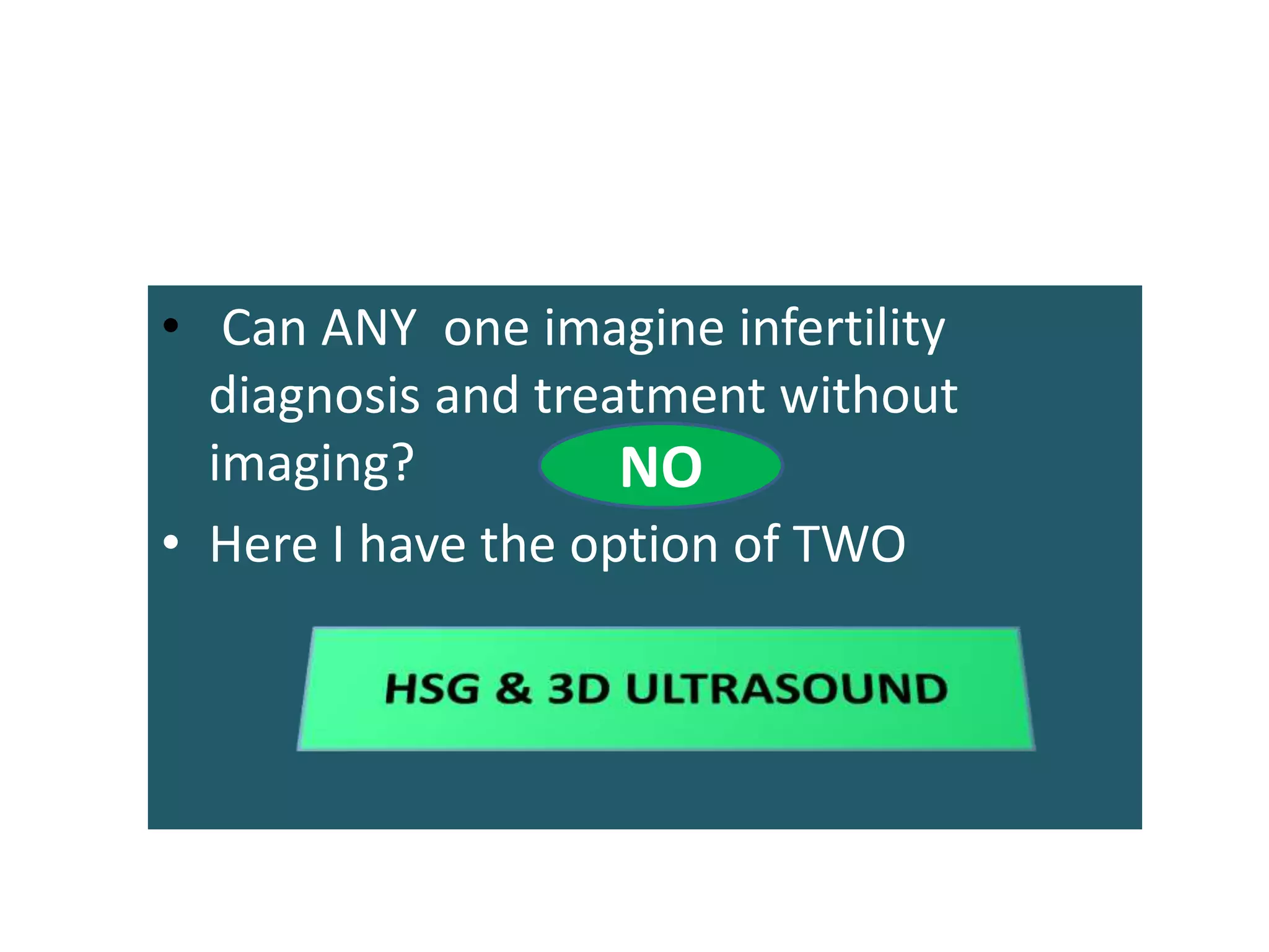 3d vs hsg for tubal evaluation | PPTX