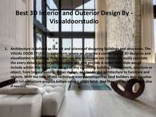 Visual Door Studio | PPT