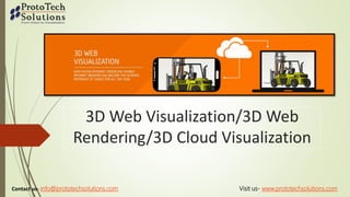 3D Web Visualization 1 | PPTX