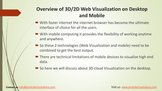 3D Web Visualization | PPT