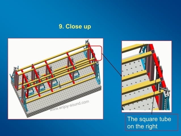3D welding table -Frame application | PPT