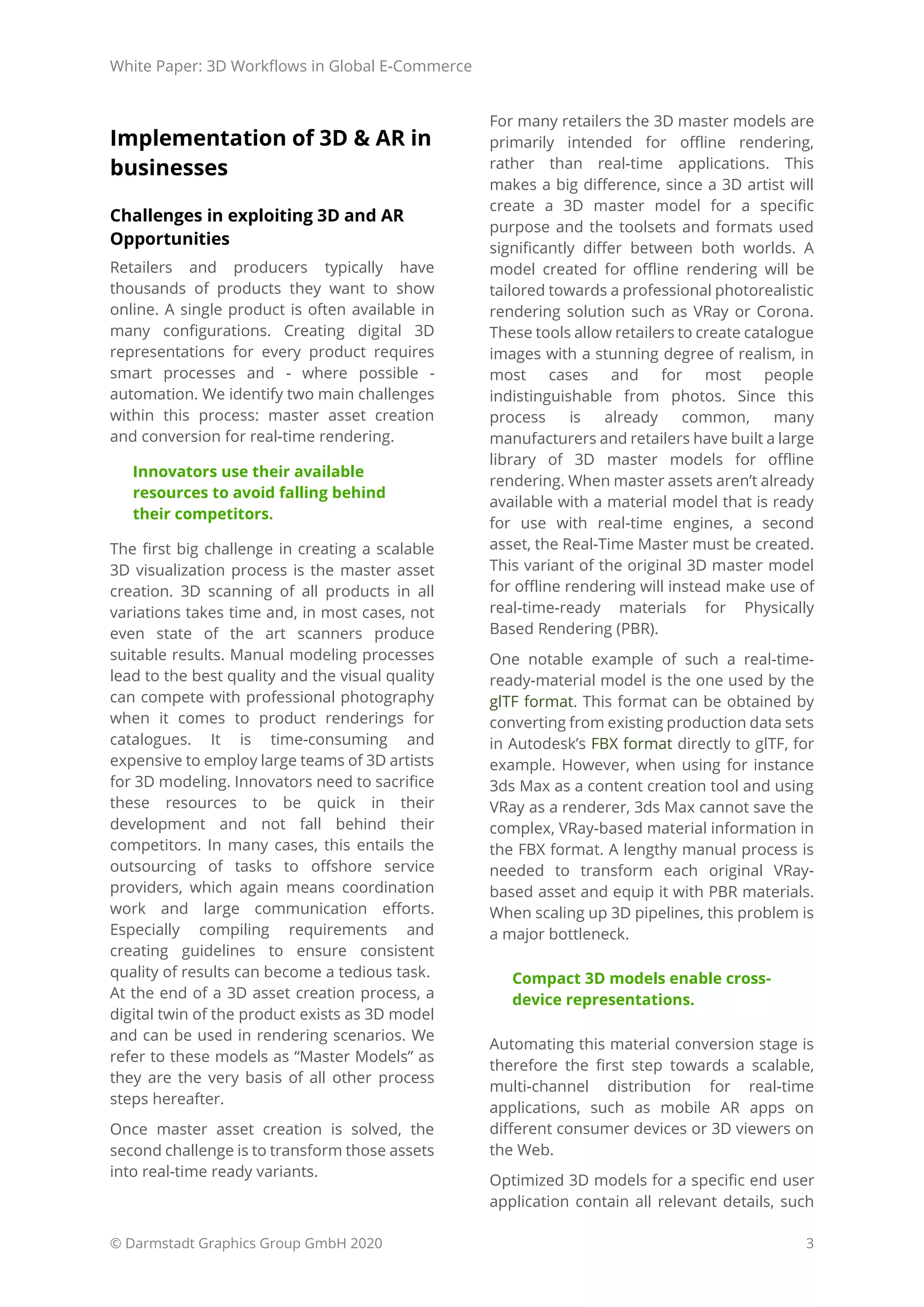 3D Workflows in Global E-Commerce: Why your retail business needs a 3D & AR strategy, and how to ...