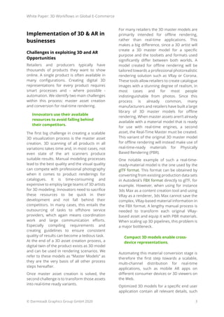 3D Workflows in Global E-Commerce: Why your retail business needs a 3D & AR strategy, and how to ...