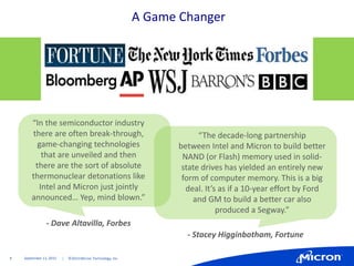 Intel, Micron unveil “breakthrough” 3D XPoint Memory Tech – A ...