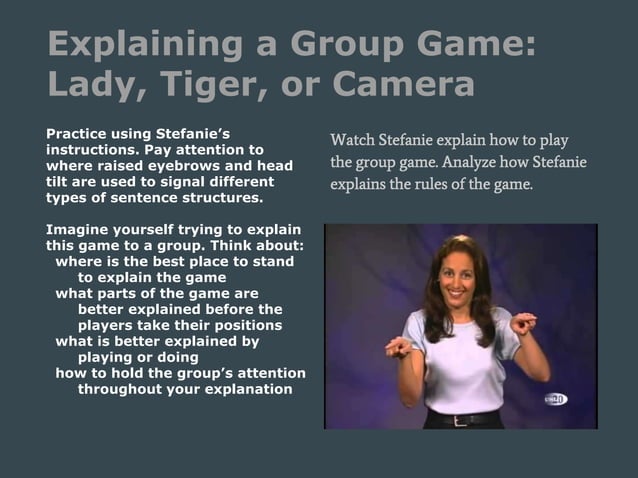 3e. Explaining Rules - Card Games and Group Games | PPTX
