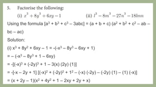 3e. Pedagogy of Mathematics (Part II) - Algebra (Ex 3.5) | PPT