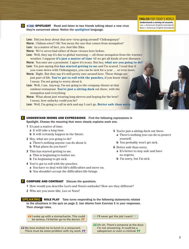 summit 1 Unit 1 | PDF