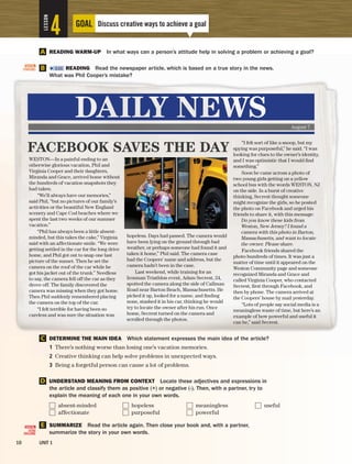 summit 1 Unit 1 | PDF