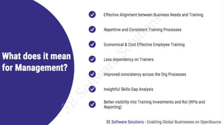 3E- LMS for WorkPlace | PPT