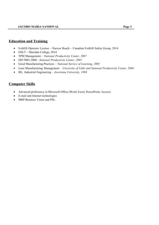 Jacobo Maria Sandoval Resume 13-11-14 | DOC
