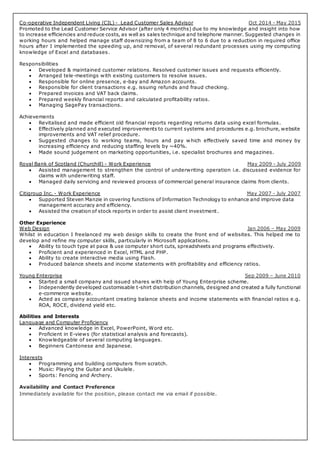 Aaron Walton CV 2016 | PDF