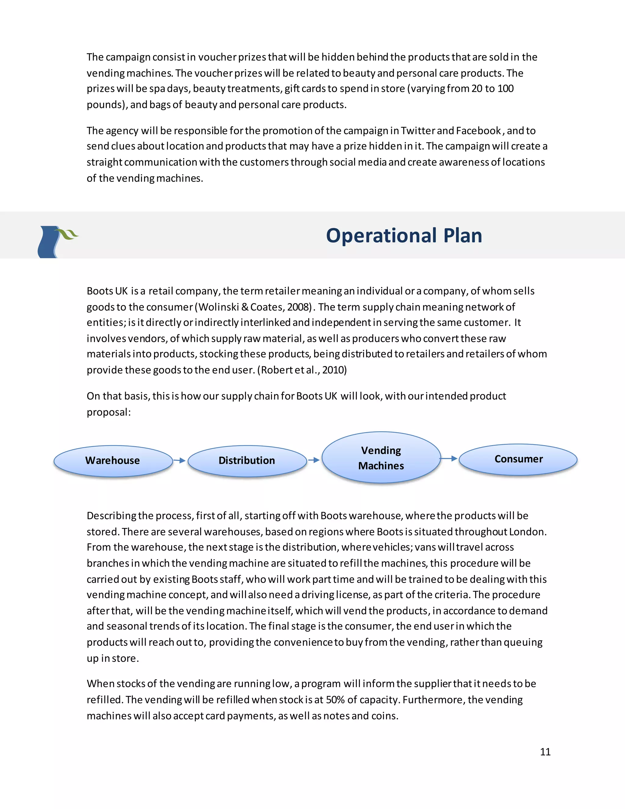 Vending Machines proposal | DOCX