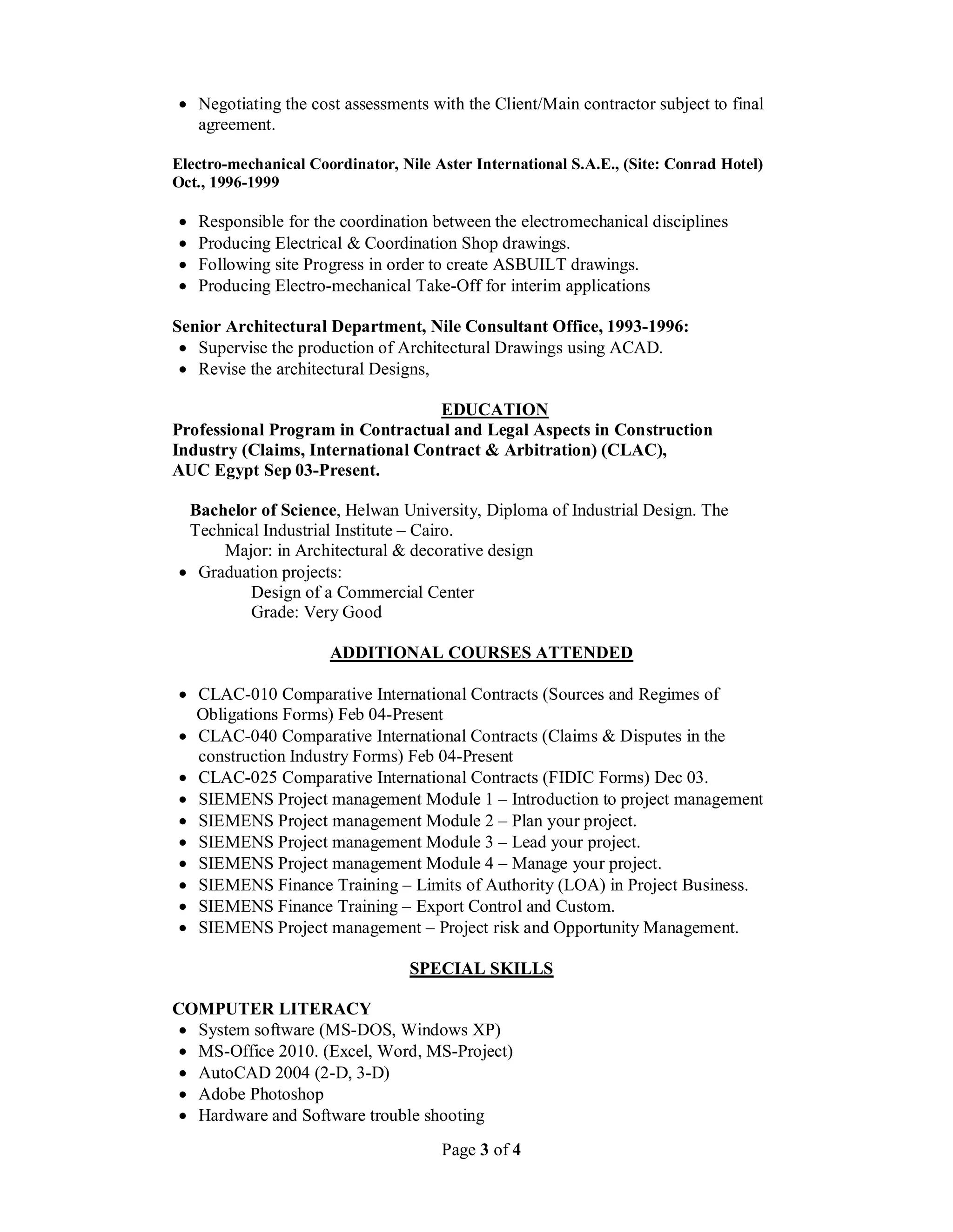M Sahar CV-Updated | PDF
