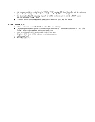 Resume | DOCX | Computer Software and Applications | Computing