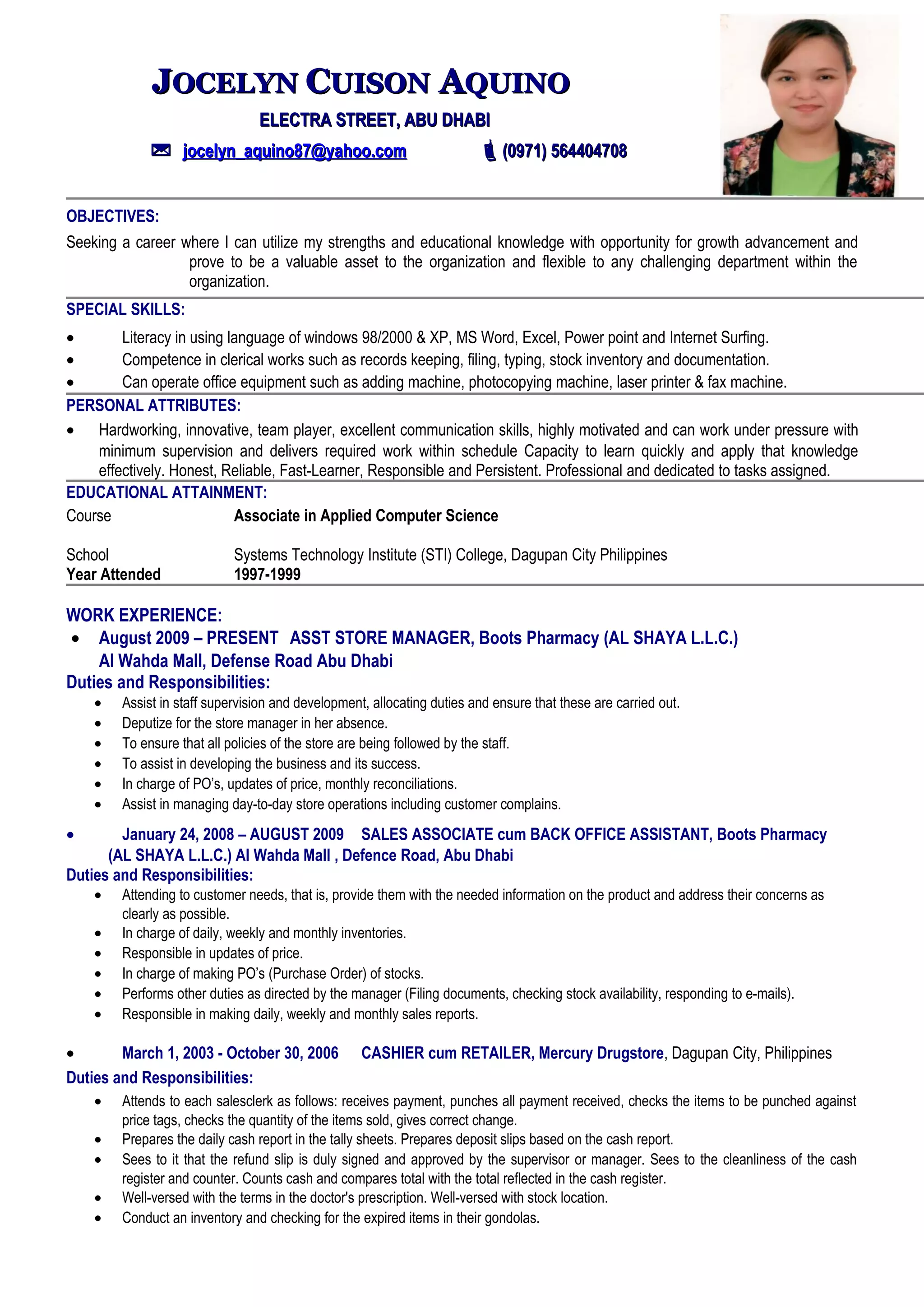 CV-jocelyn (1) (1) | PDF