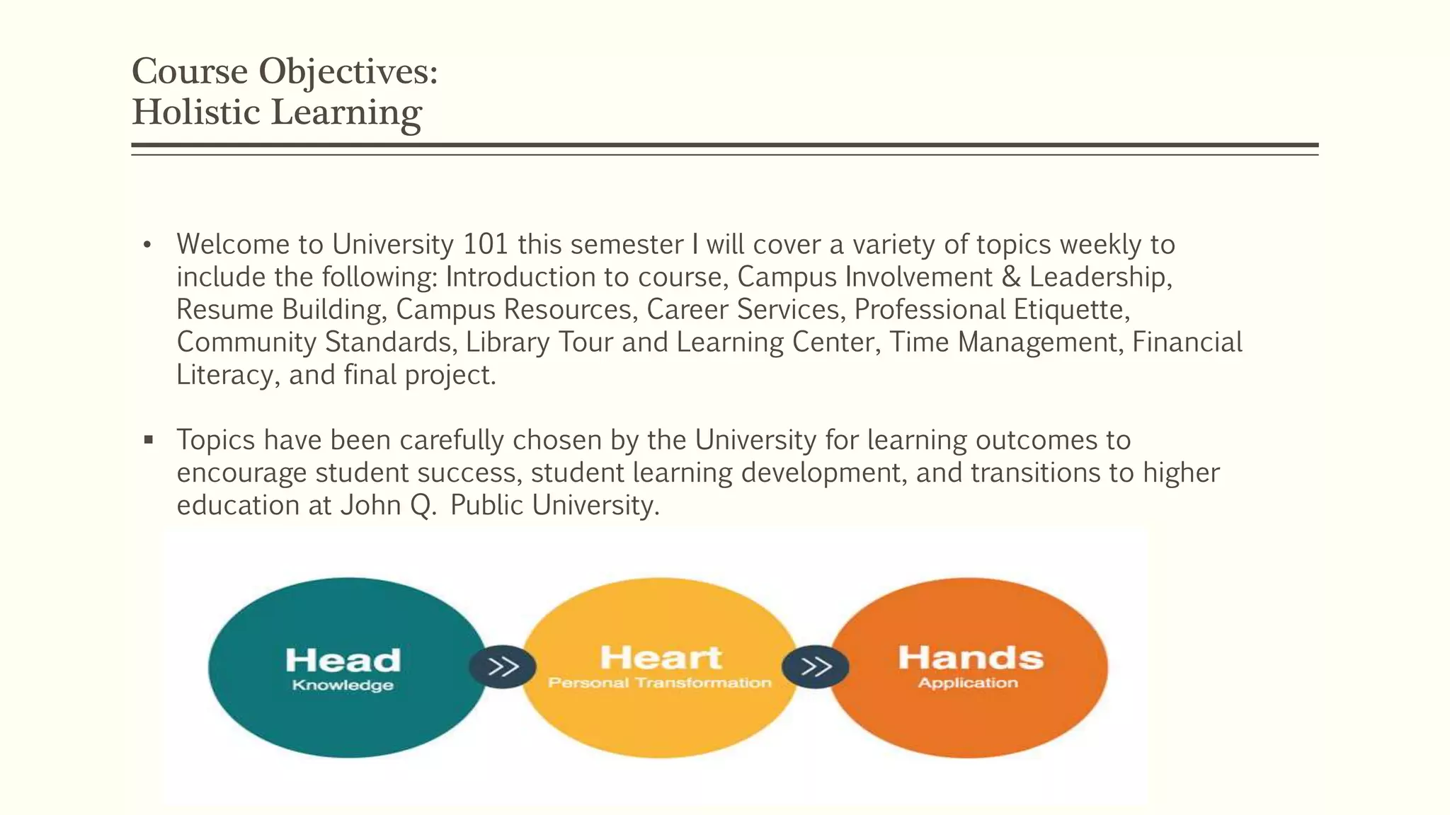 Life skills-university 101 | PPT