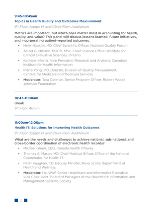 Nov 2015 conference program | PDF