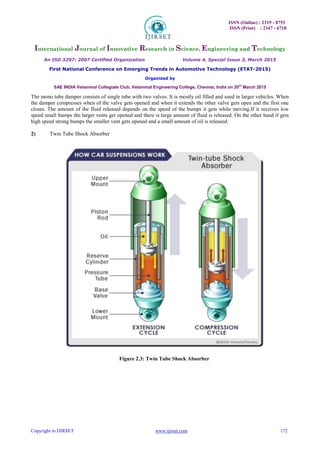 Power Generating Shock Absorber | PDF