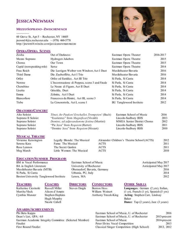 Performance Resume | PDF