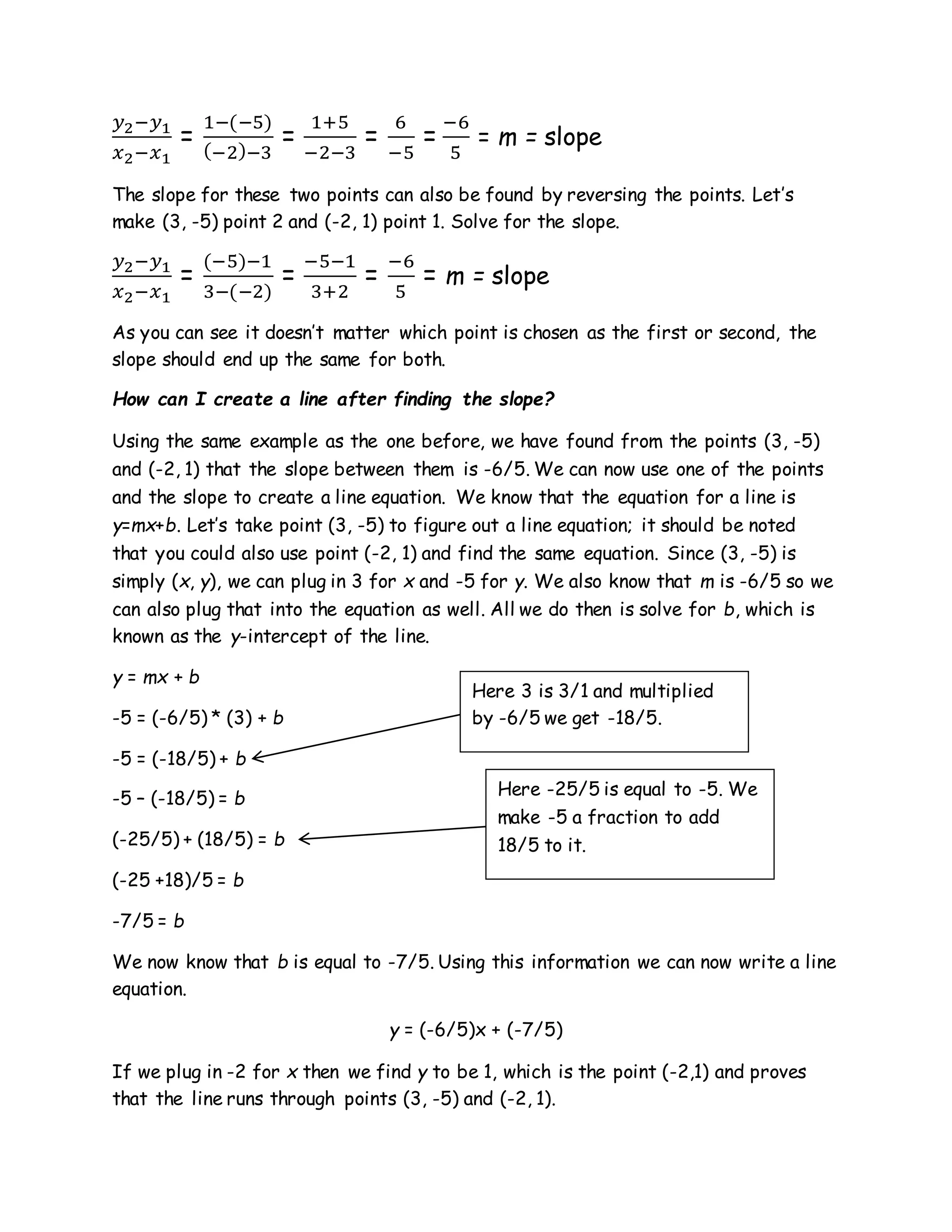 Student U Slopes Handout | DOCX