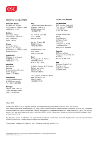 CSC - CFO Barometer '11 | PDF