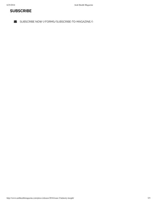 Arab Health Magazine_Future_of_Healthcare | PDF | Healthcare Industry ...