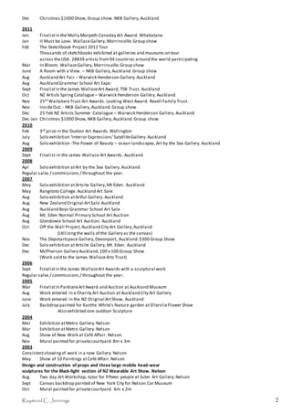 Raymond Jennings_CV_2015 (2) | PDF