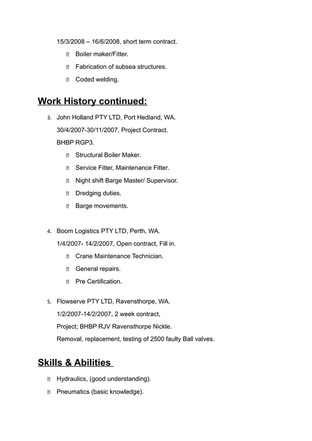 CV of Andrew Hutt | PDF