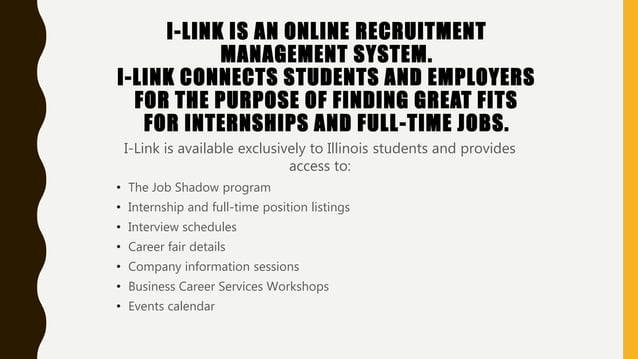 iLink Presentation | PPT