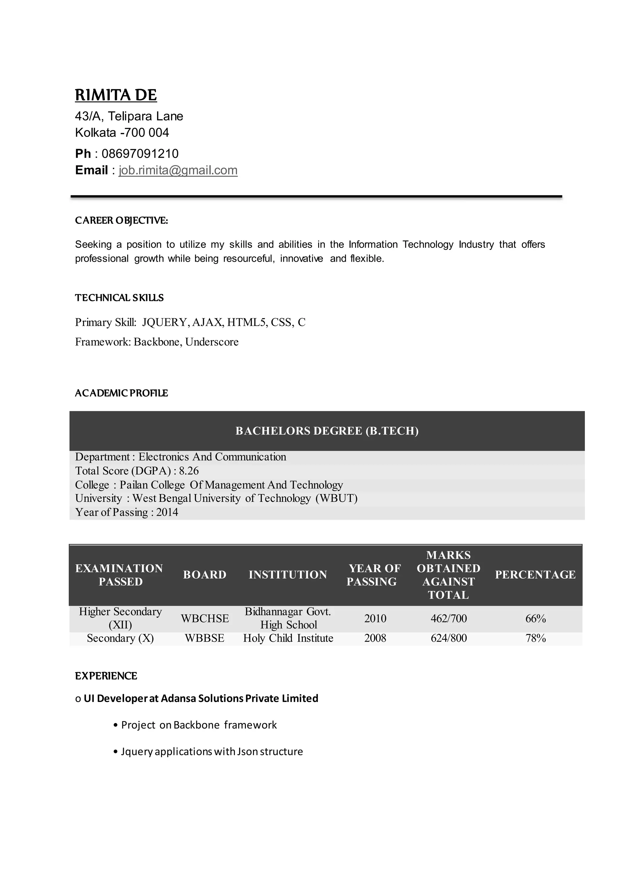 Rimita_CV(exp) | DOCX