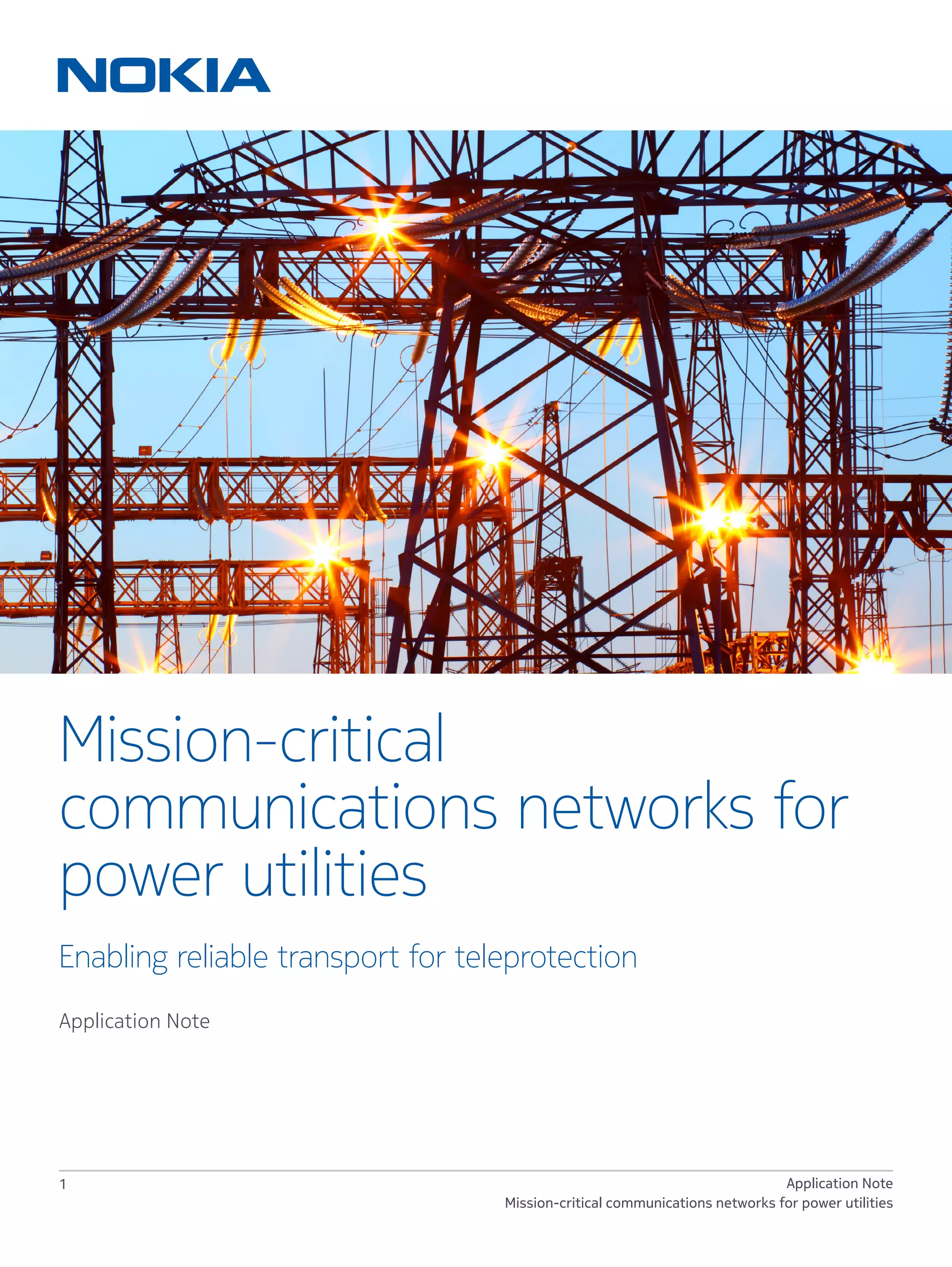 Nokia_Mission-critical_Utilities_Network_Teleprotection_Application ...