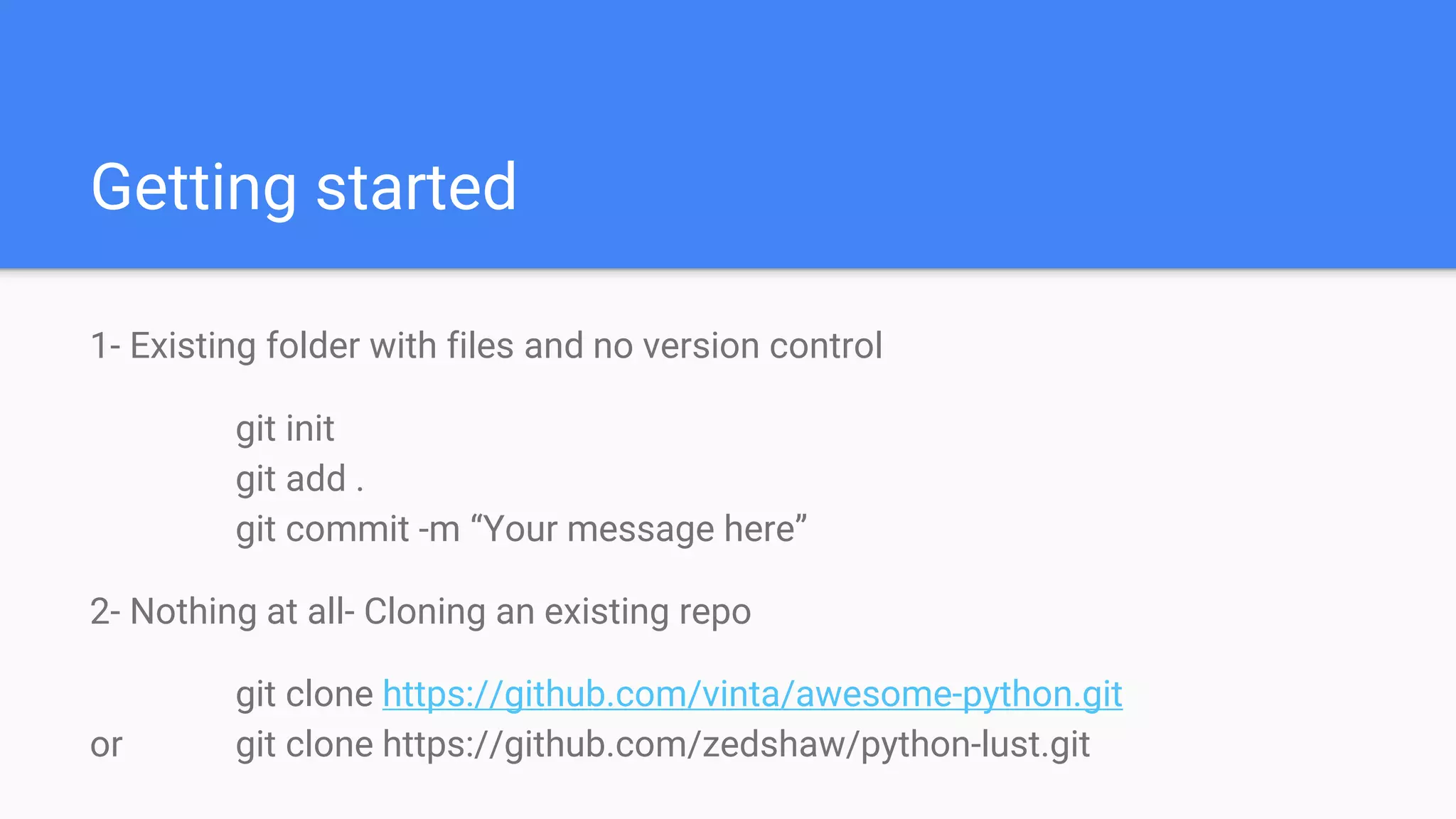 Intro to Git DevOps Tally Presentation 101615 | PPT