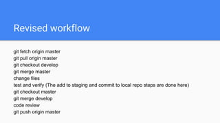 Intro to Git DevOps Tally Presentation 101615 | PPTX | Operating Systems | Computer Software and ...