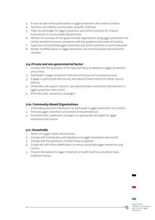 National Policy Guidelines for Prevention and Control | PDF