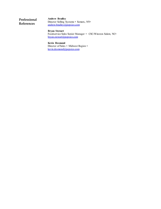 Matthew Karabinus PepsiCo | PDF